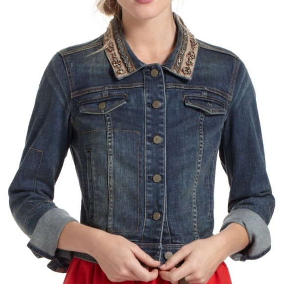 Anthropologie | Jackets & Coats | Anthropologie Holding Horses Sequin ...